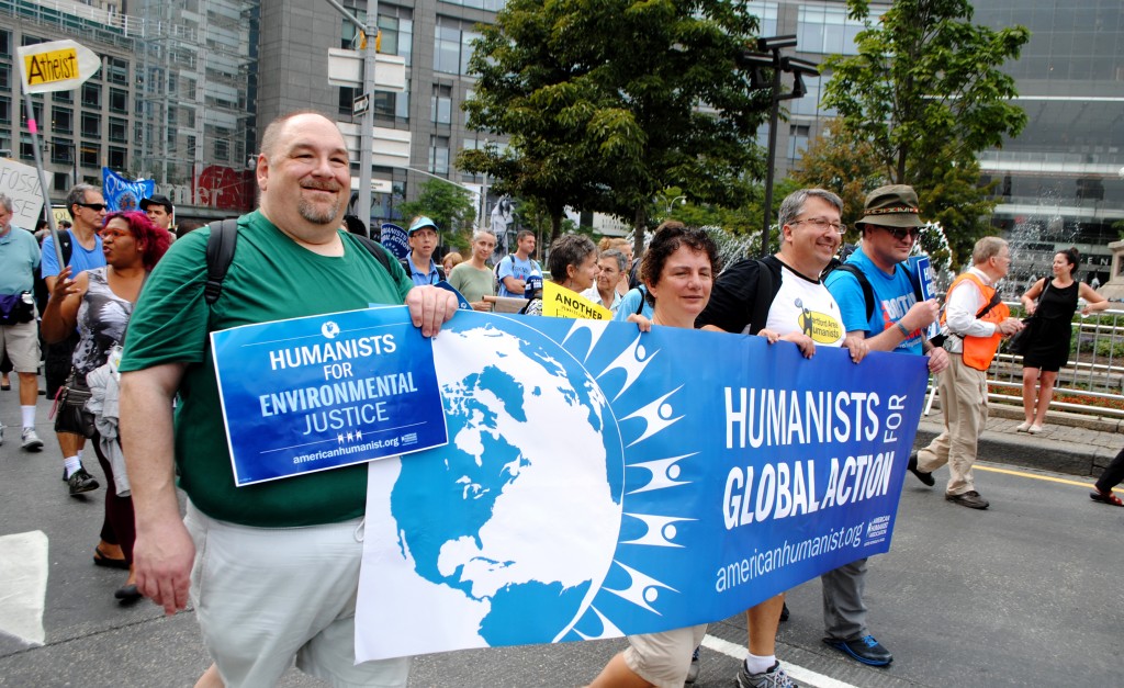Humanists Participate in Historic People’s Climate March - TheHumanist.com